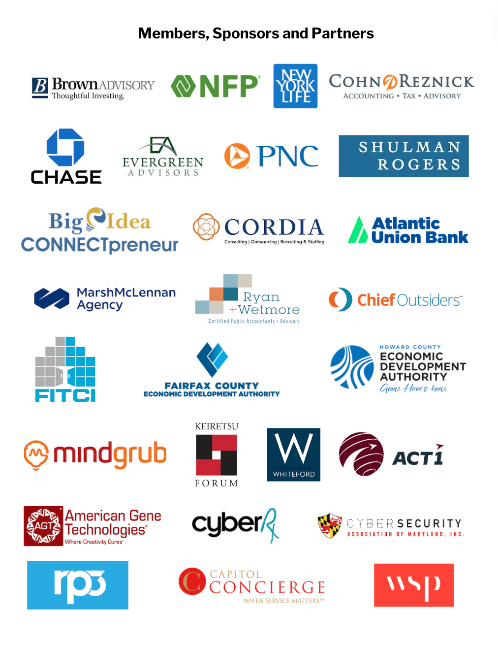 Partners & Sponsors | Association for Enterprise Growth